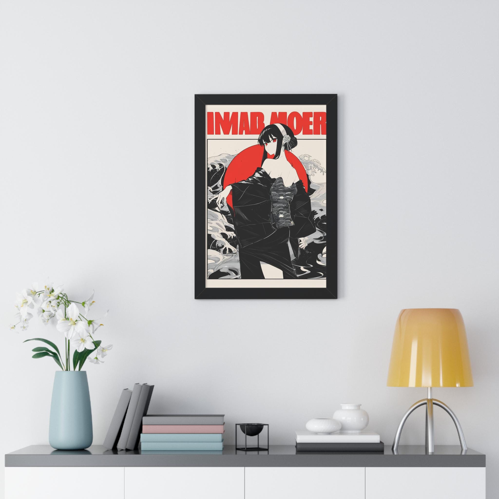 Yor Forger Spy X Family Anime Girl Japanese Geisha, Wall Art Print ...