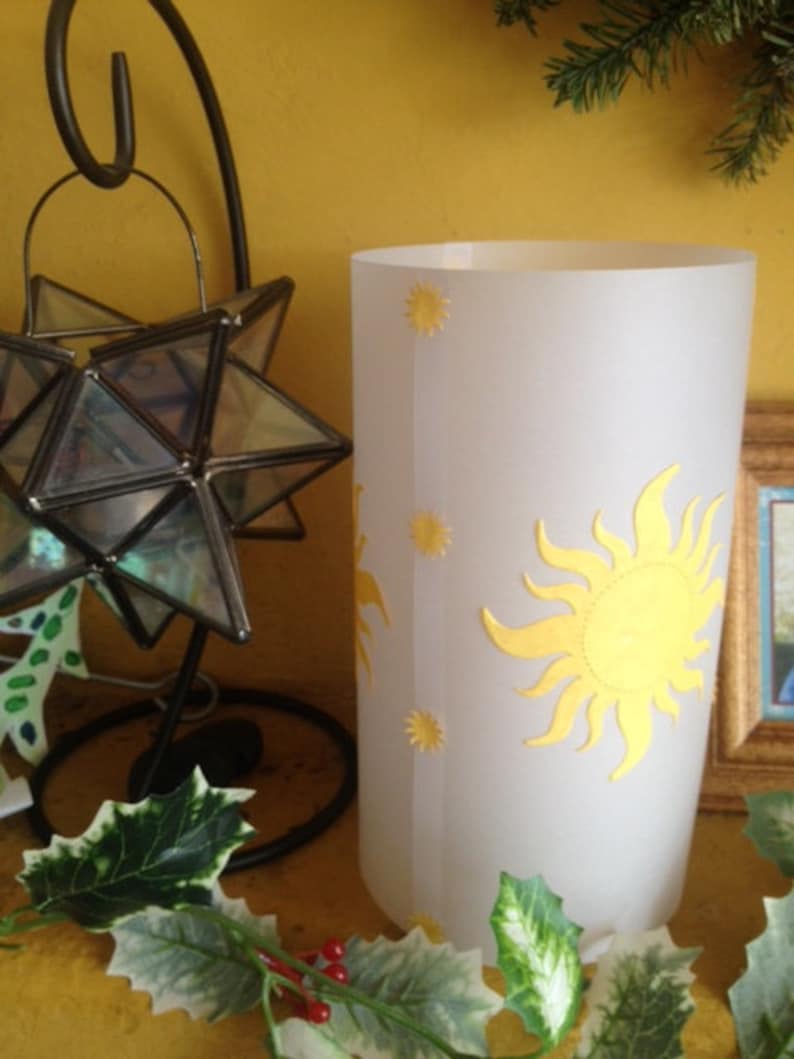 LARGE Printable Tangled Lantern DIY Lantern Instant Download - Etsy