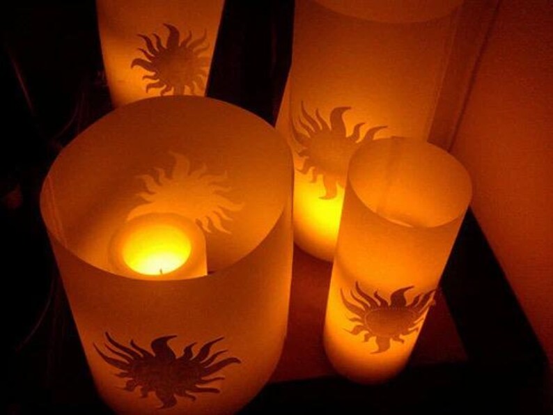 Large Sunburst PDF for Rapunzel Tangled Lantern Decorations or Iron on ...