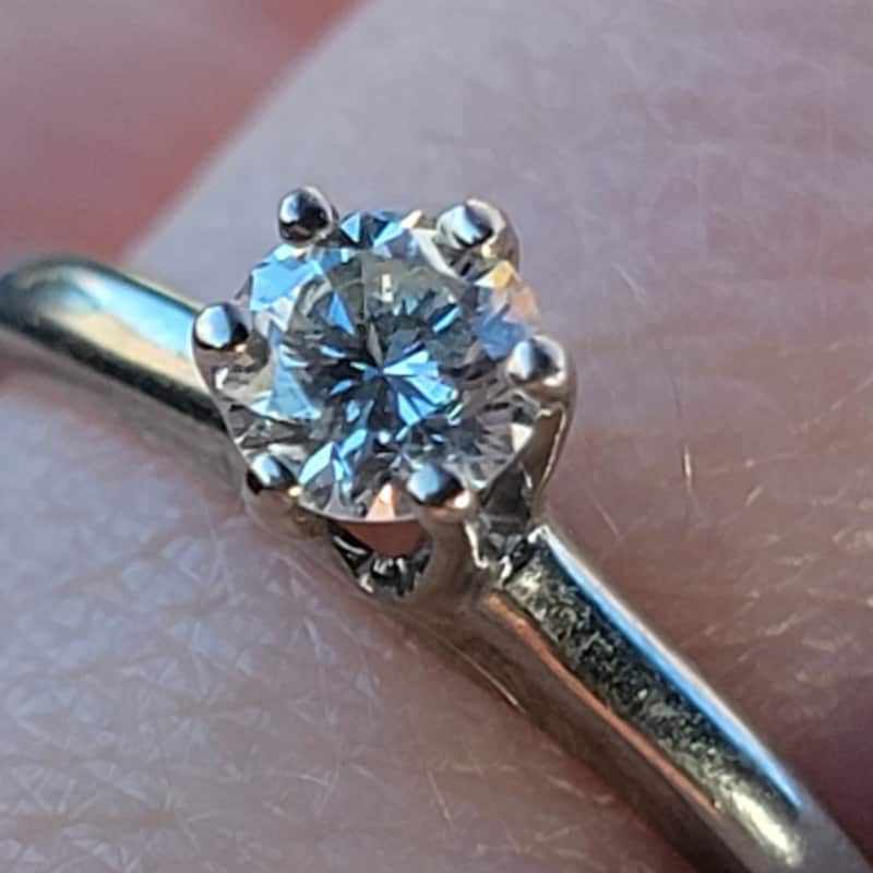 Solitaire Engagement Ring - Etsy