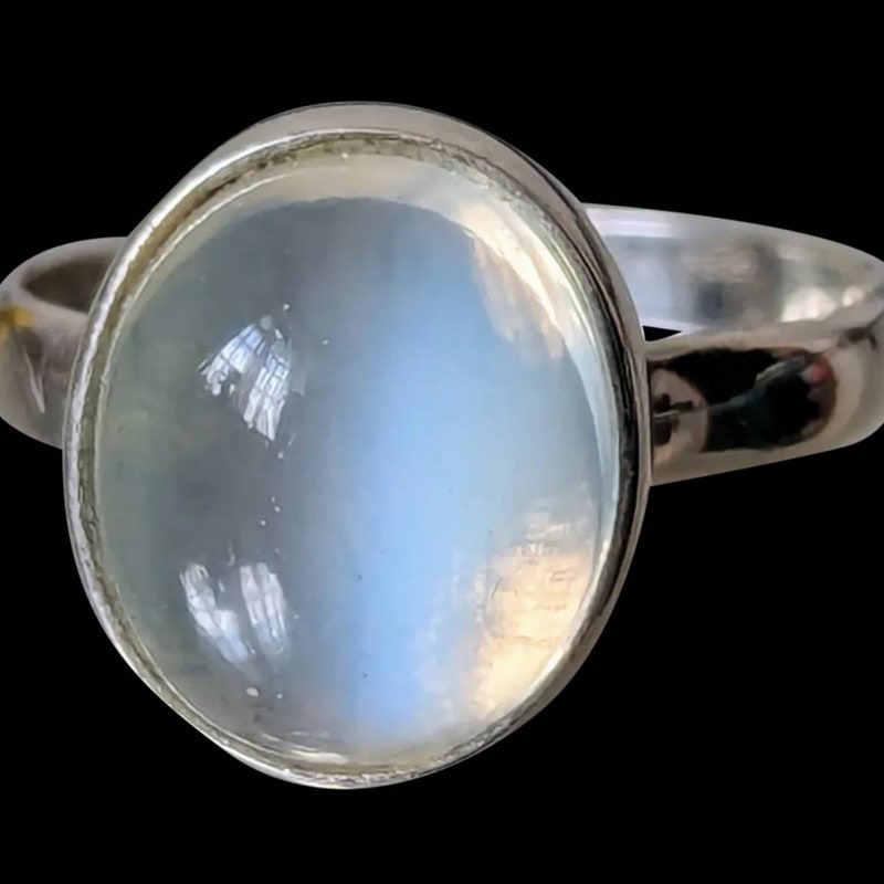 Moonstone Ring - Etsy