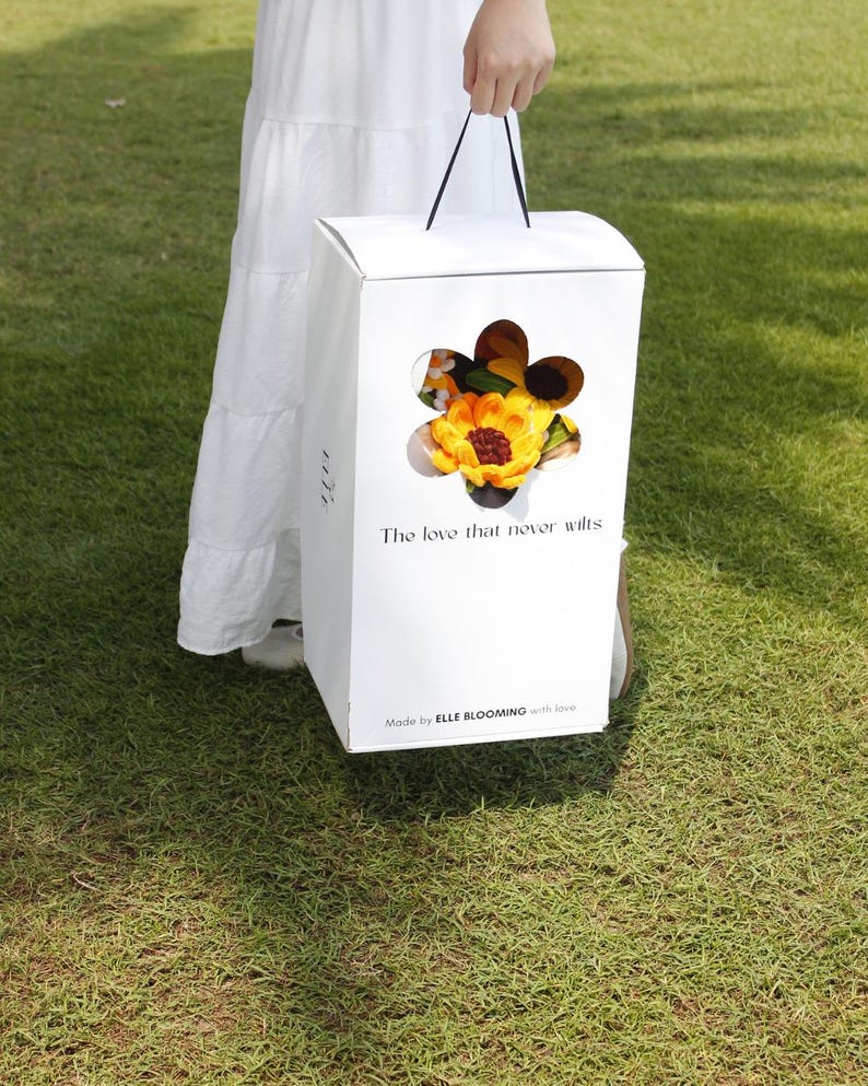 Handmade Sunflower Pipe Cleaner Flower Bouquet, Personalized Gift - Etsy