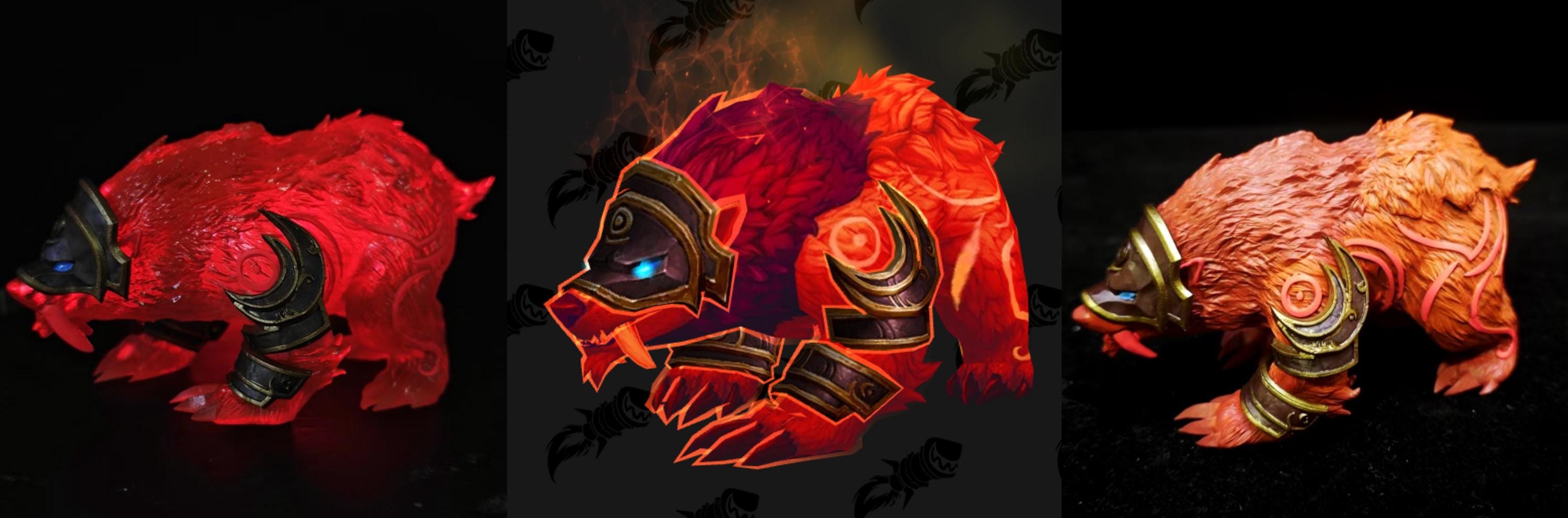 World of Warcraft Inspired WOW Druid Bear Avatar of Ursol Custom Model ...