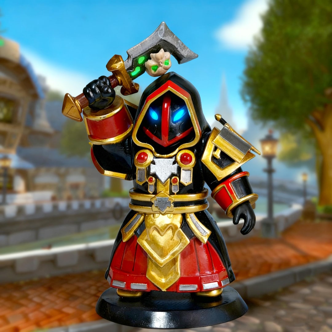 Chibi World of Warcraft Inspired WOW Figure | Classic Character Statue ...