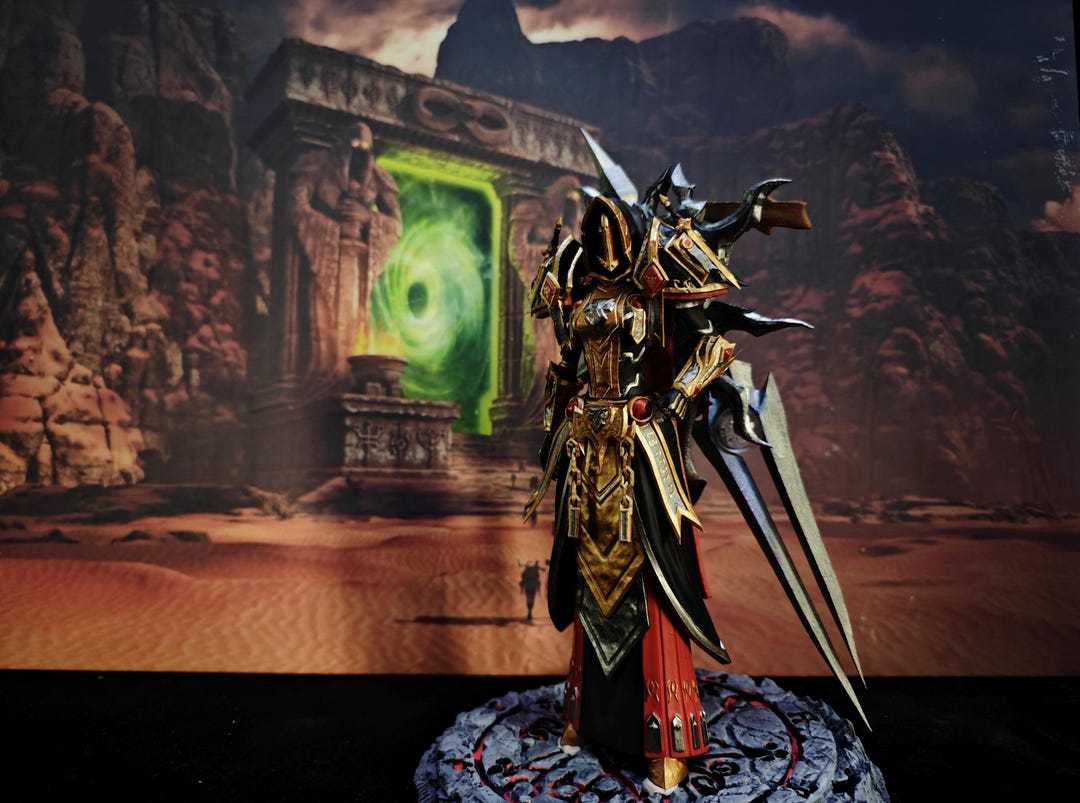 Custom World of Warcraft Inspired WOW Figurine: Handmade Character ...