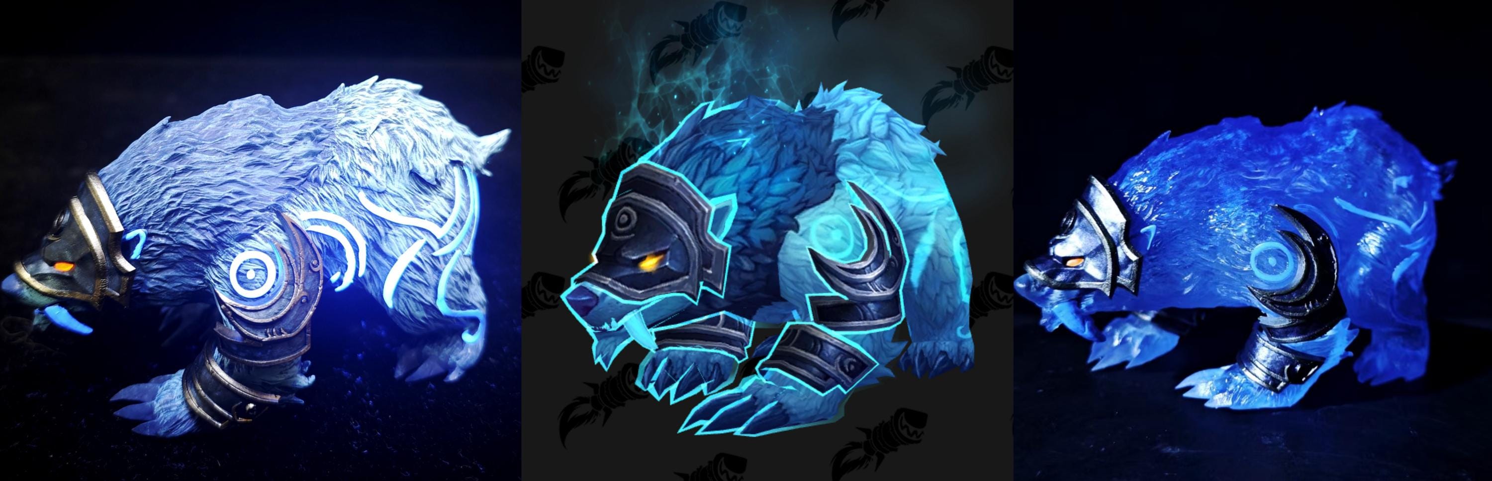 World of Warcraft Inspired WOW Druid Bear Avatar of Ursol Custom Model ...