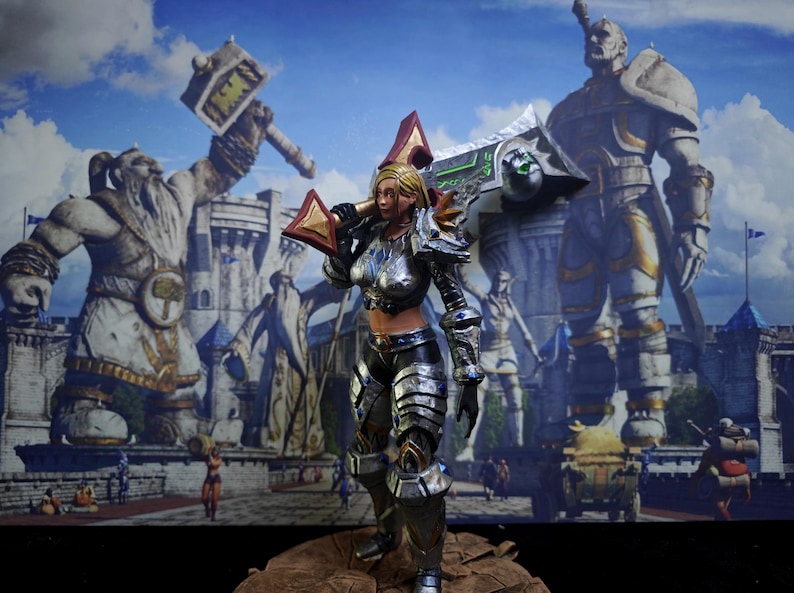 CUSTOM World of Warcraft Character | Alliance | Horde | Figurine Figure ...