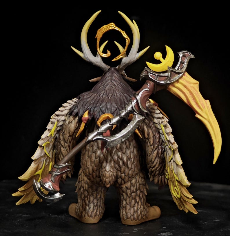 Handmade Moonkin Form Collectible | World of Warcraft Balance Druid ...