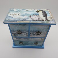 Vintage Wood Book Box, Upcycled, Small, Memory, Keepsake, Cottage Life ...