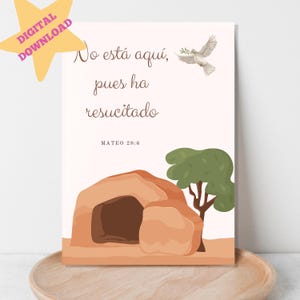 El Ha Resucitado Tarjeta, Spanish Easter Card, Feliz Pascua Tarjeta ...