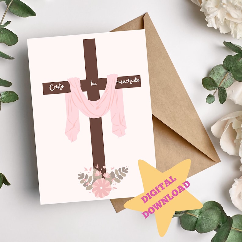 Cristo Ha Resucitado Tarjeta, Christ Resurrected Spanish Religious Card ...