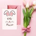 Feliz Pascua Tarjeta, Easter Bunny Card, Spanish Easter Card, Spanish ...
