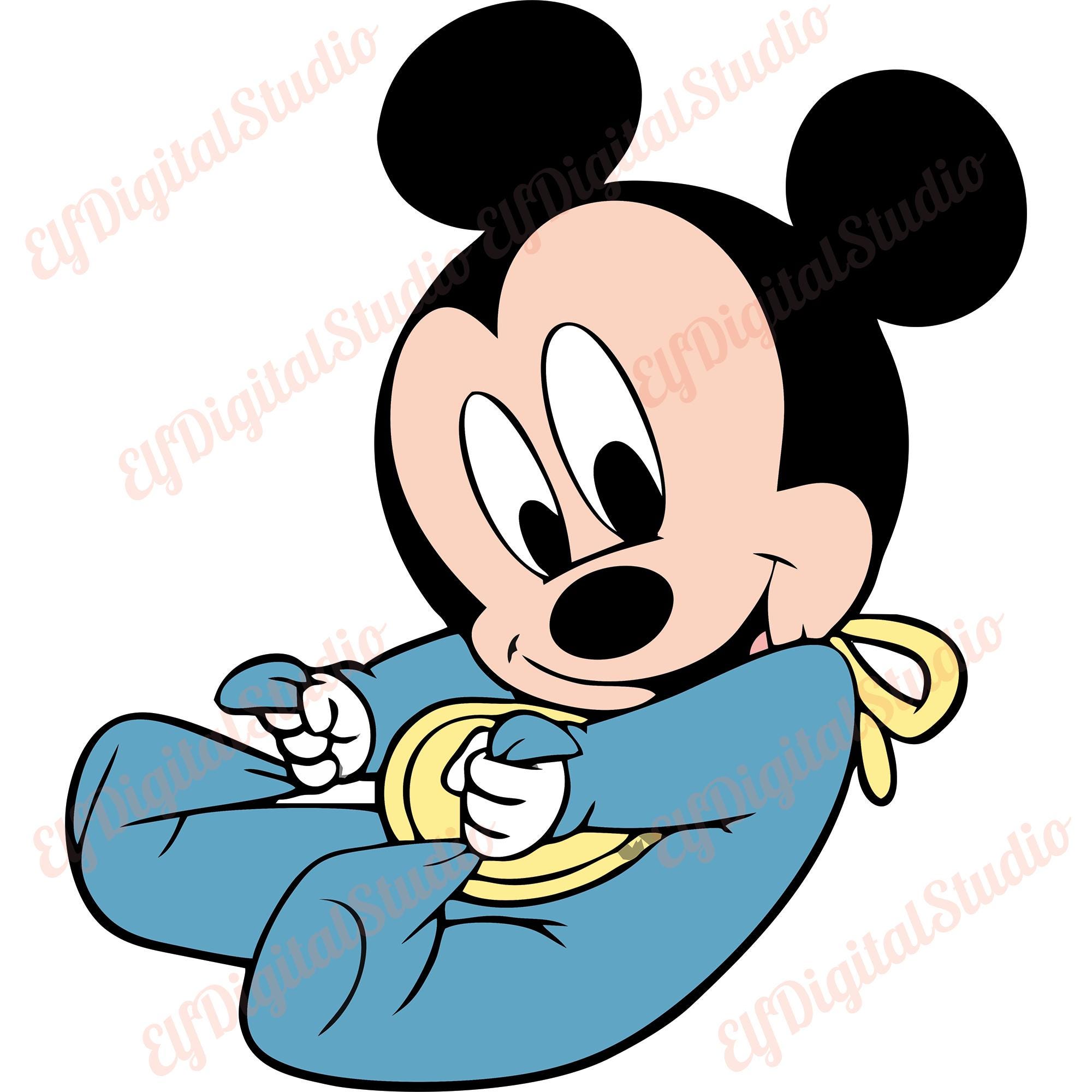 Mickey Mouse Friends Baby Png, Disney Baby Mickey Mouse Bundle Png,baby ...