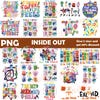Inside Out Movie Character Faces: SVG PNG JPG Cut Files (digital ...