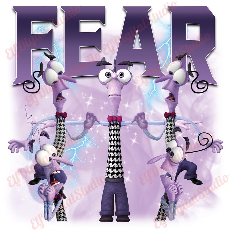 Inside Out 2 PNG Bundle | Emotions Clipart | Digital Download | Sadness ...