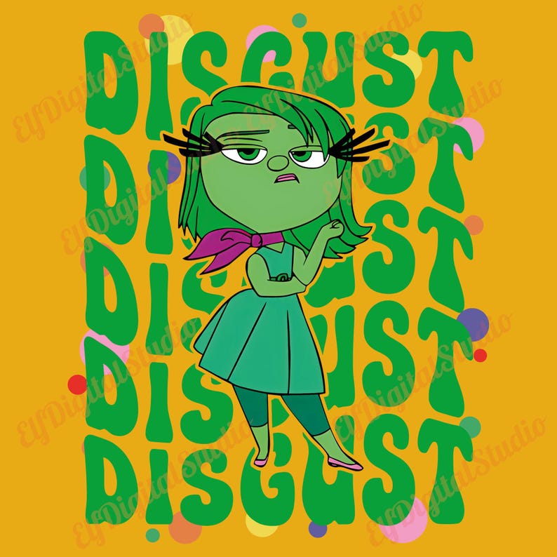 Inside Out 2 PNG Bundle, Emotions Clipart, Inside Out Digital Download ...