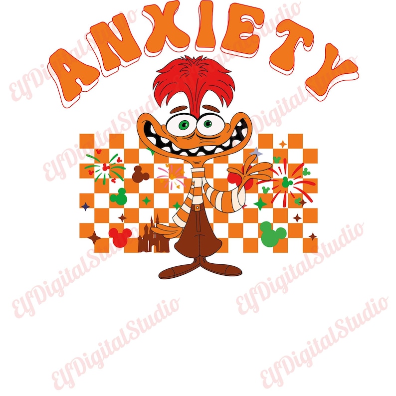 Inside Out 2 PNG SVG / Inside Out Clipart Bundle / Emociones Personajes ...