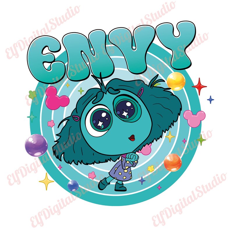 Inside Out 2 Emotions PNG Bundle, Disney Pixar Clipart,inside Out ...