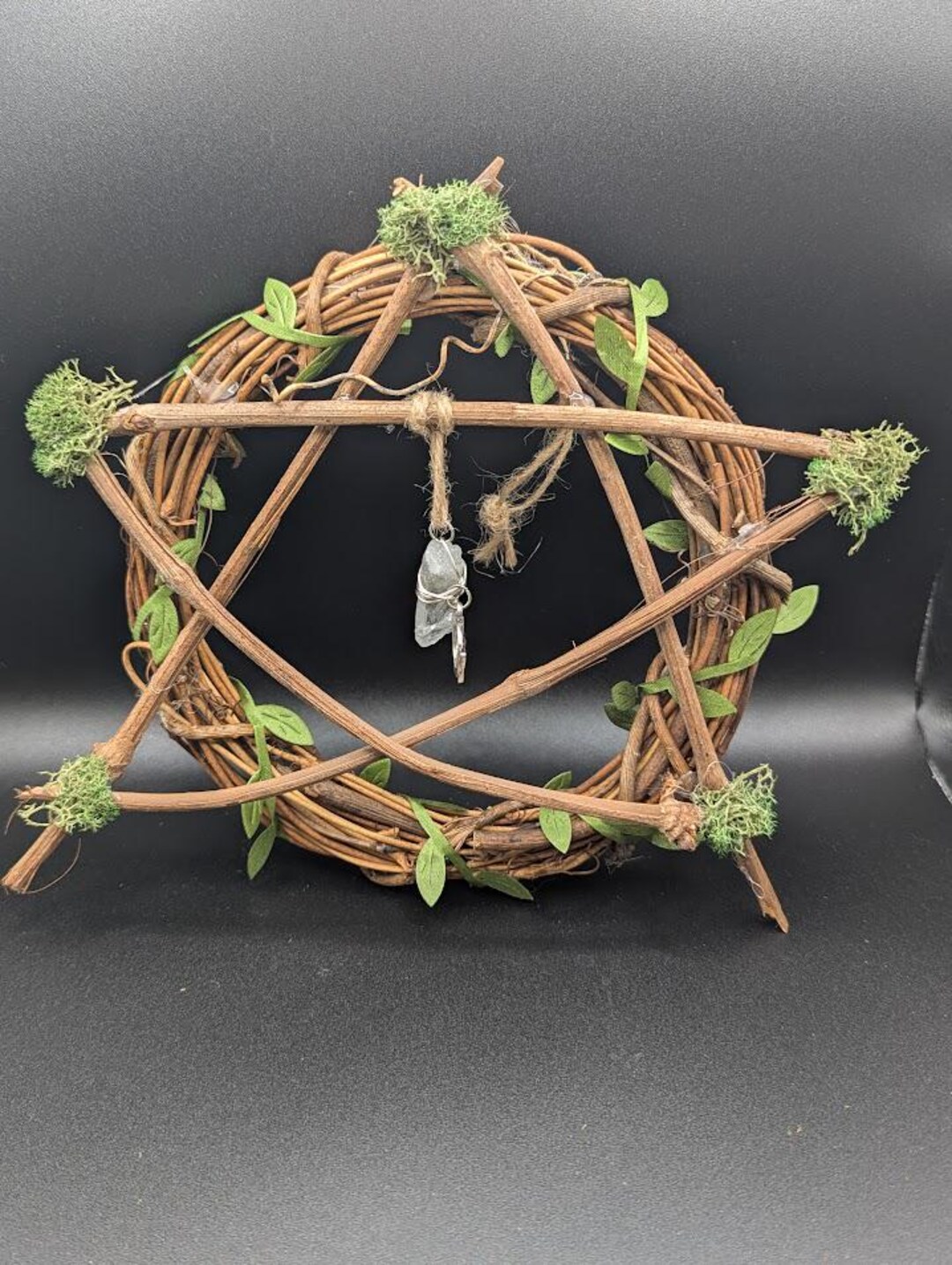 Grapevine Pentacle Wreath - Etsy