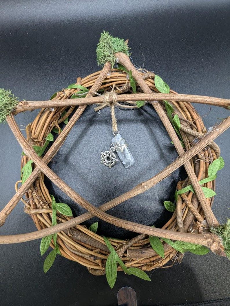 Grapevine Pentacle Wreath - Etsy