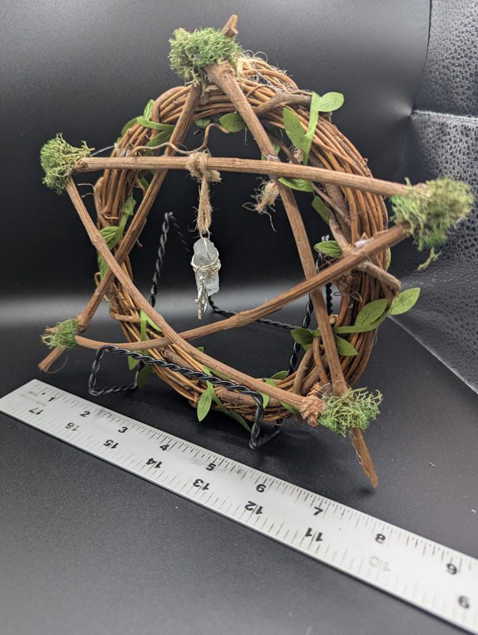 Grapevine Pentacle Wreath - Etsy