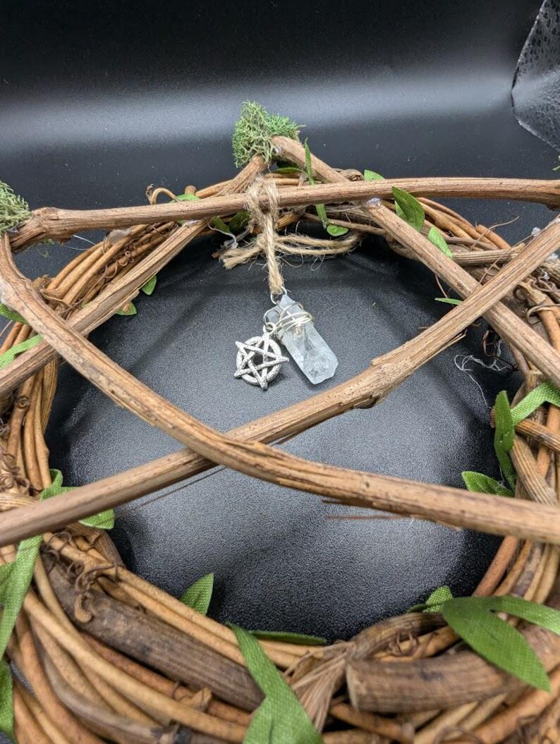 Grapevine Pentacle Wreath - Etsy