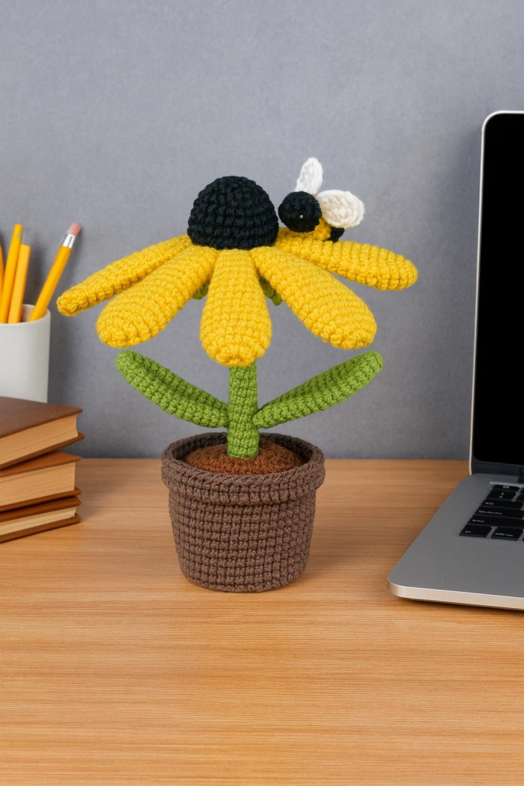 Black-eyed Susan Crochet Pattern, Black Eyed Susan Flower Crochet ...