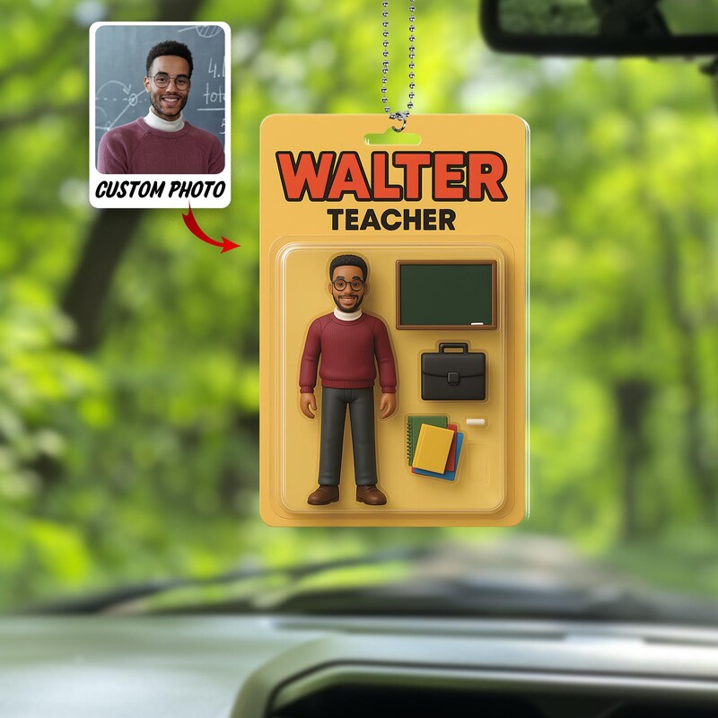 Teacher Keychain - Etsy