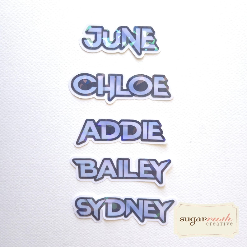Custom K-pop Name Stickers - for K-pop Obsessed Fans! - Etsy