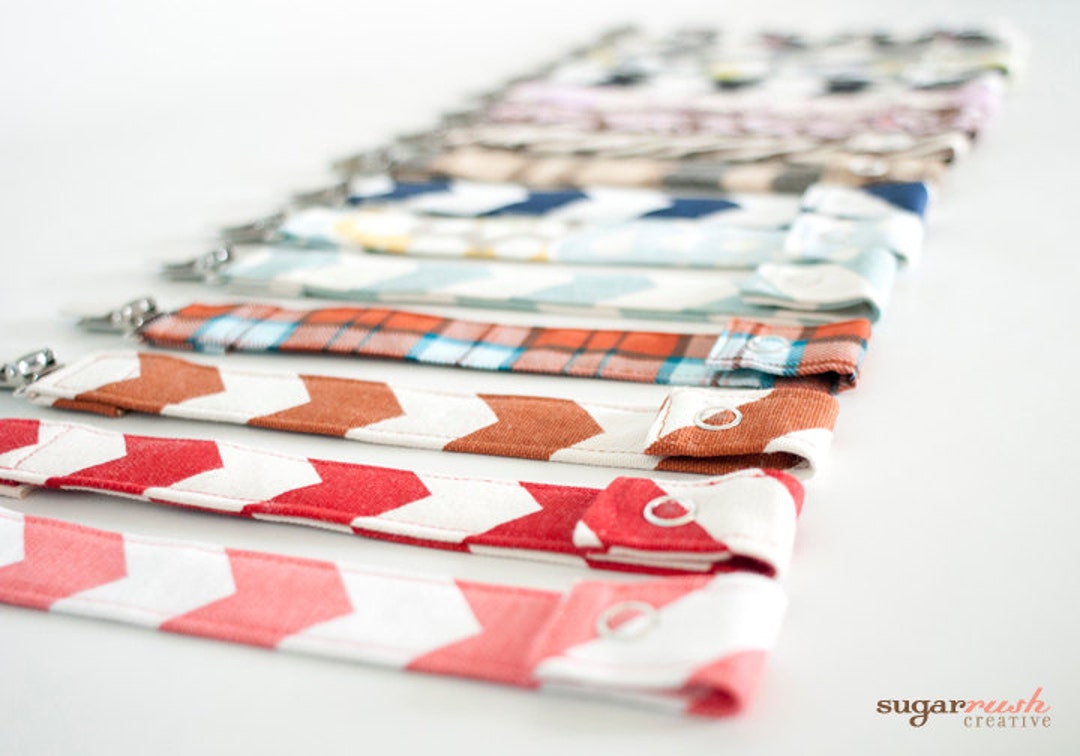 Snap Pacifier Clips - Stylish and Practical Baby Accessories - Etsy
