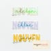 Custom First and Last Name Sticker - Personalized Stickers for Your ...