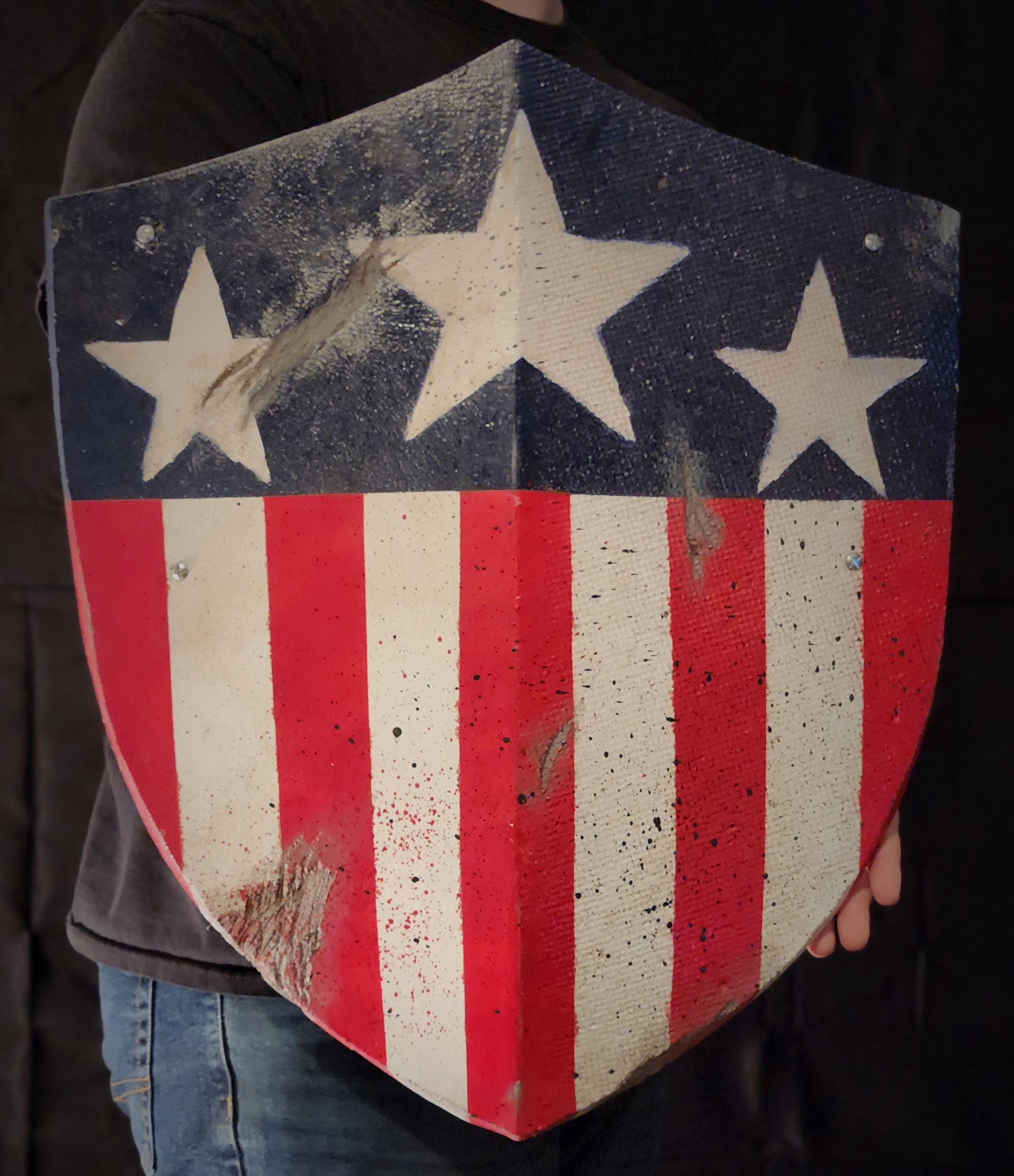 Marvel Captain America Shield (WWII Edition) for Cosplay or Halloween ...