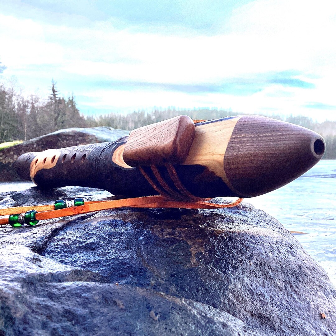 Pine and Elm Native American Flute in Low E Minor - Etsy
