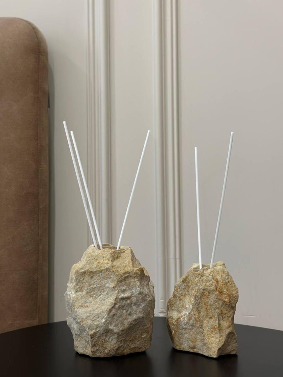 White Sandstone Diffuser| Home Diffuser| Natural Stone| the Aroma of ...