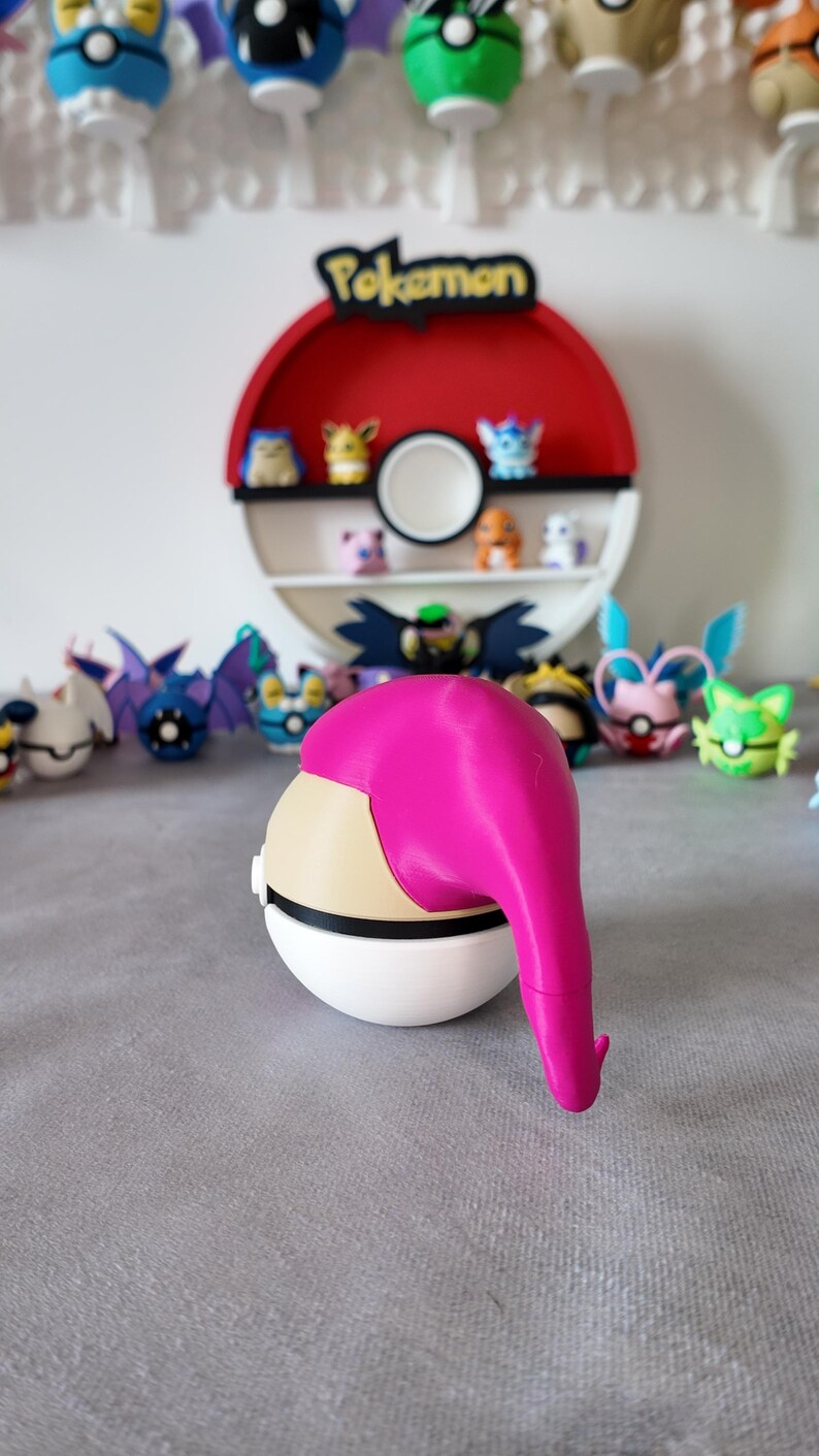 Jessie Team Rocket Pokeball Articulated – Designed by MS3D – Pokemon ...