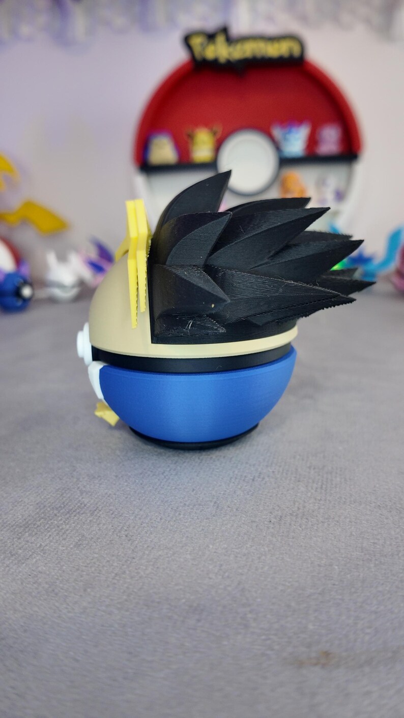 Yugi Muto Pokeball | Yu-gi-oh Inspired 3D Printed Collectible | Anime ...
