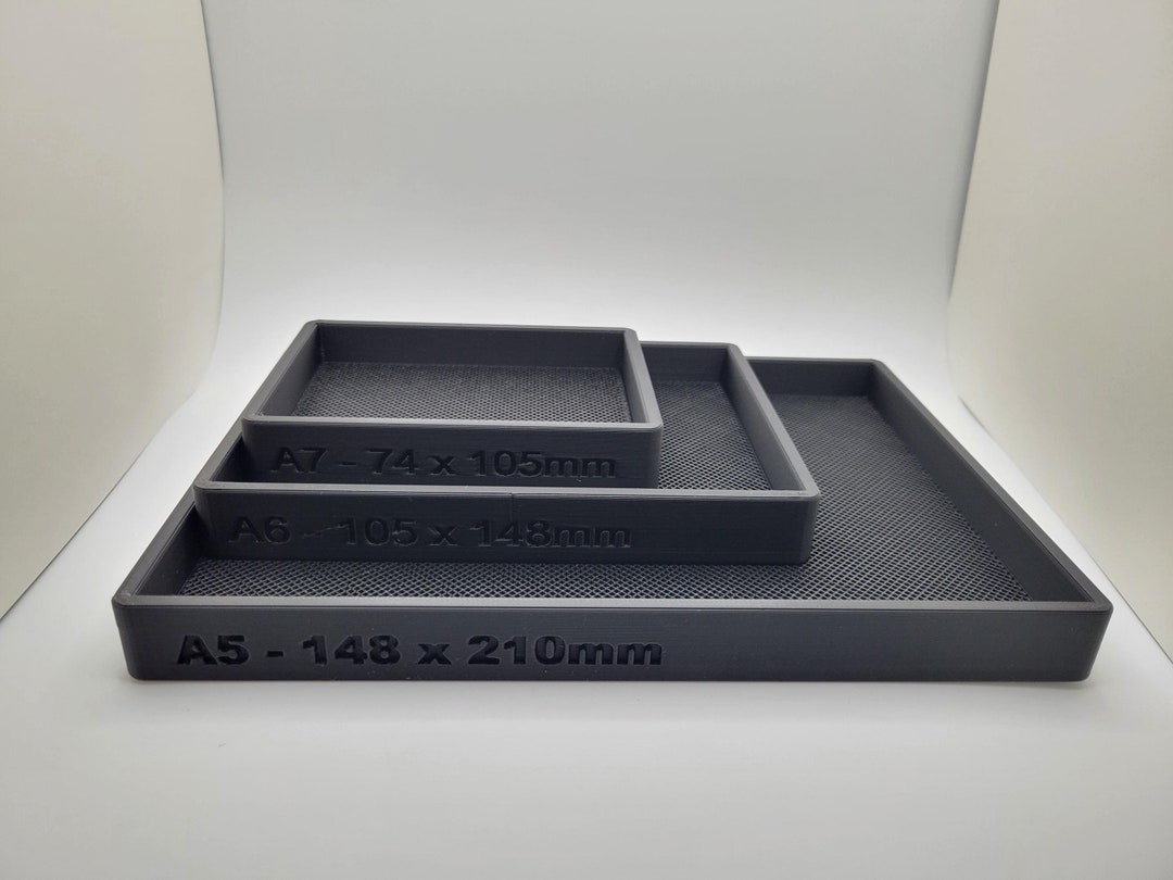 Paper Making Mold and Deckle Set (A7, A6, A5) – Handmade Crafting Tools ...