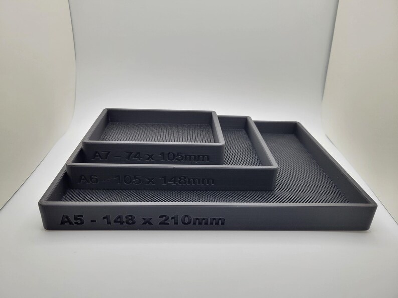 Paper Making Mold and Deckle Set (A7, A6, A5) – Handmade Crafting Tools ...