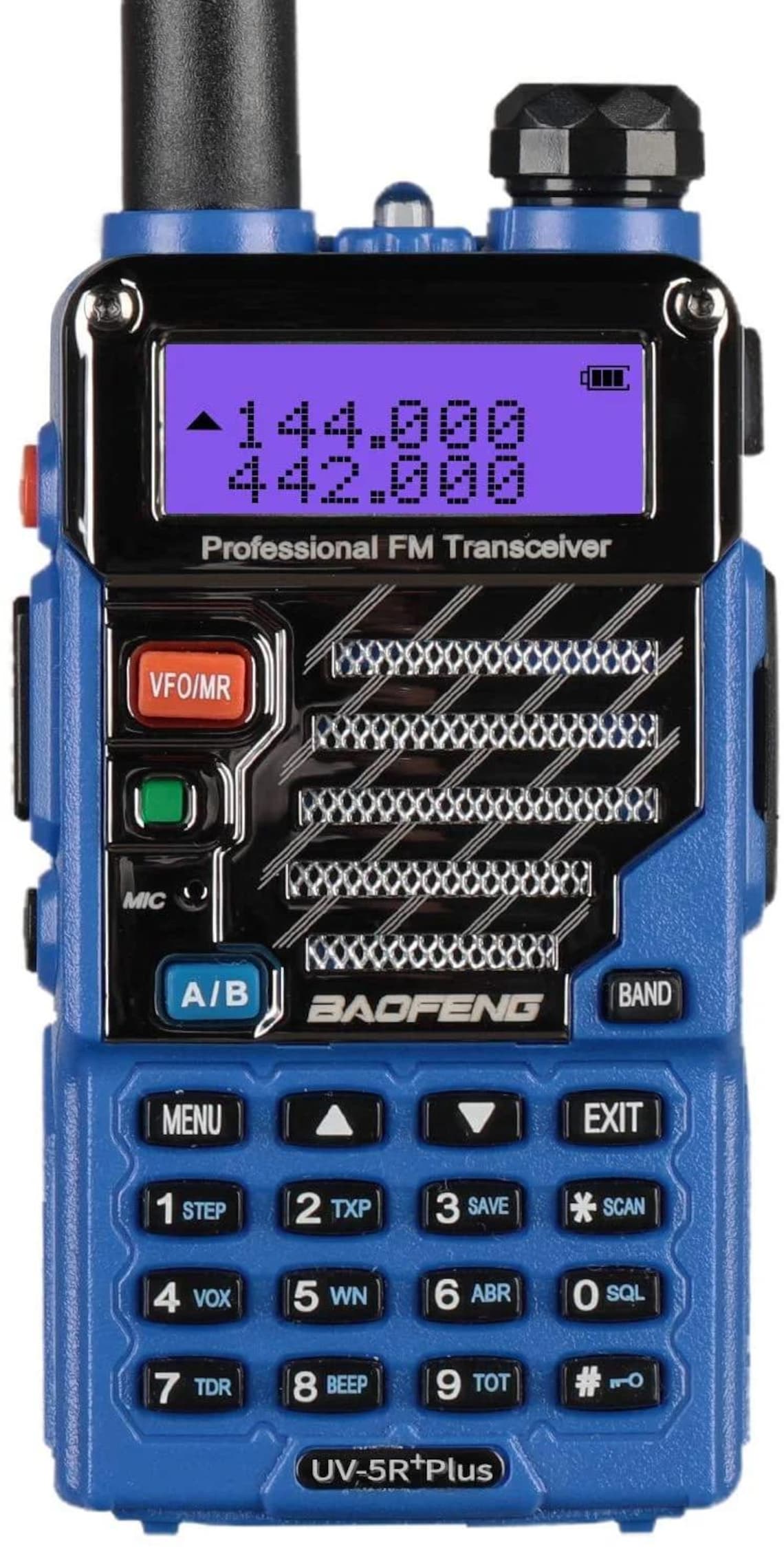 Custom Police Scanner Radio FM Transceiver - Fully Programmed - Blue - Etsy