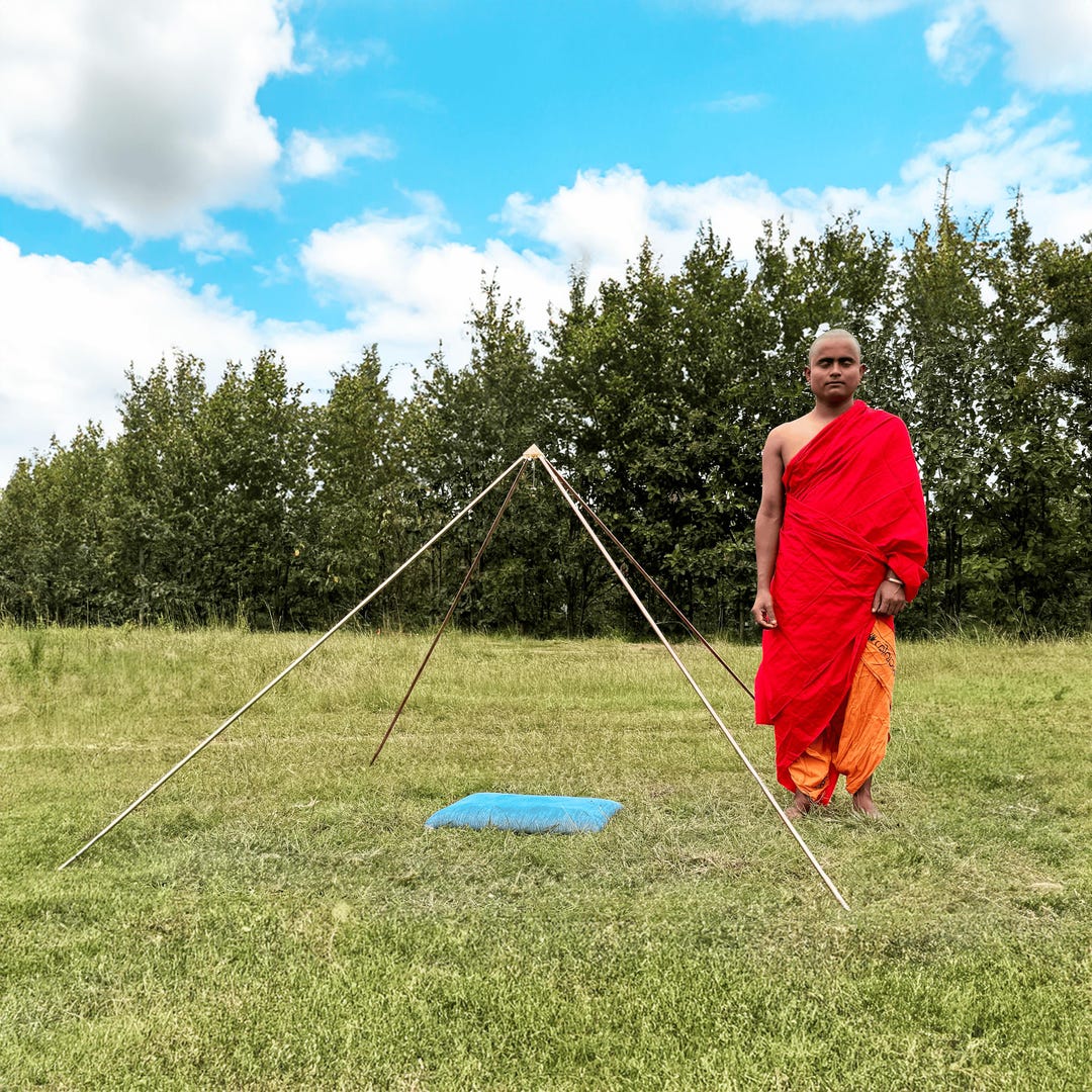 8 Feet Giza Heavy Duty Portable Pyramid With Top Orgonite Connector Kit ...