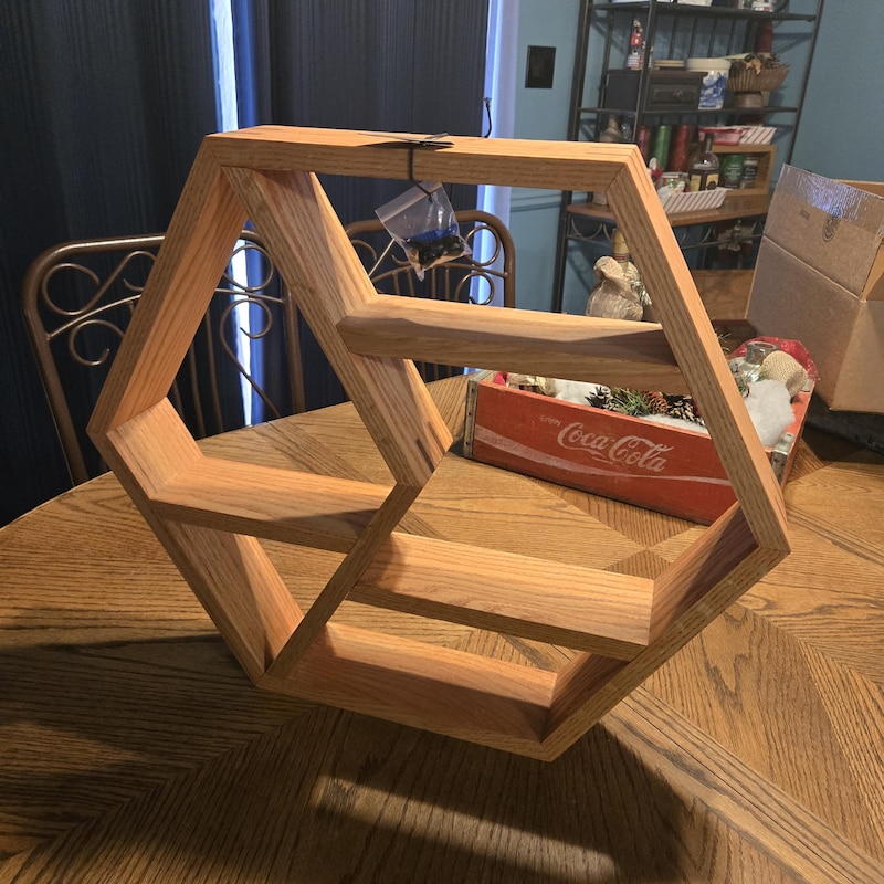 Hexagon Shelf - Etsy