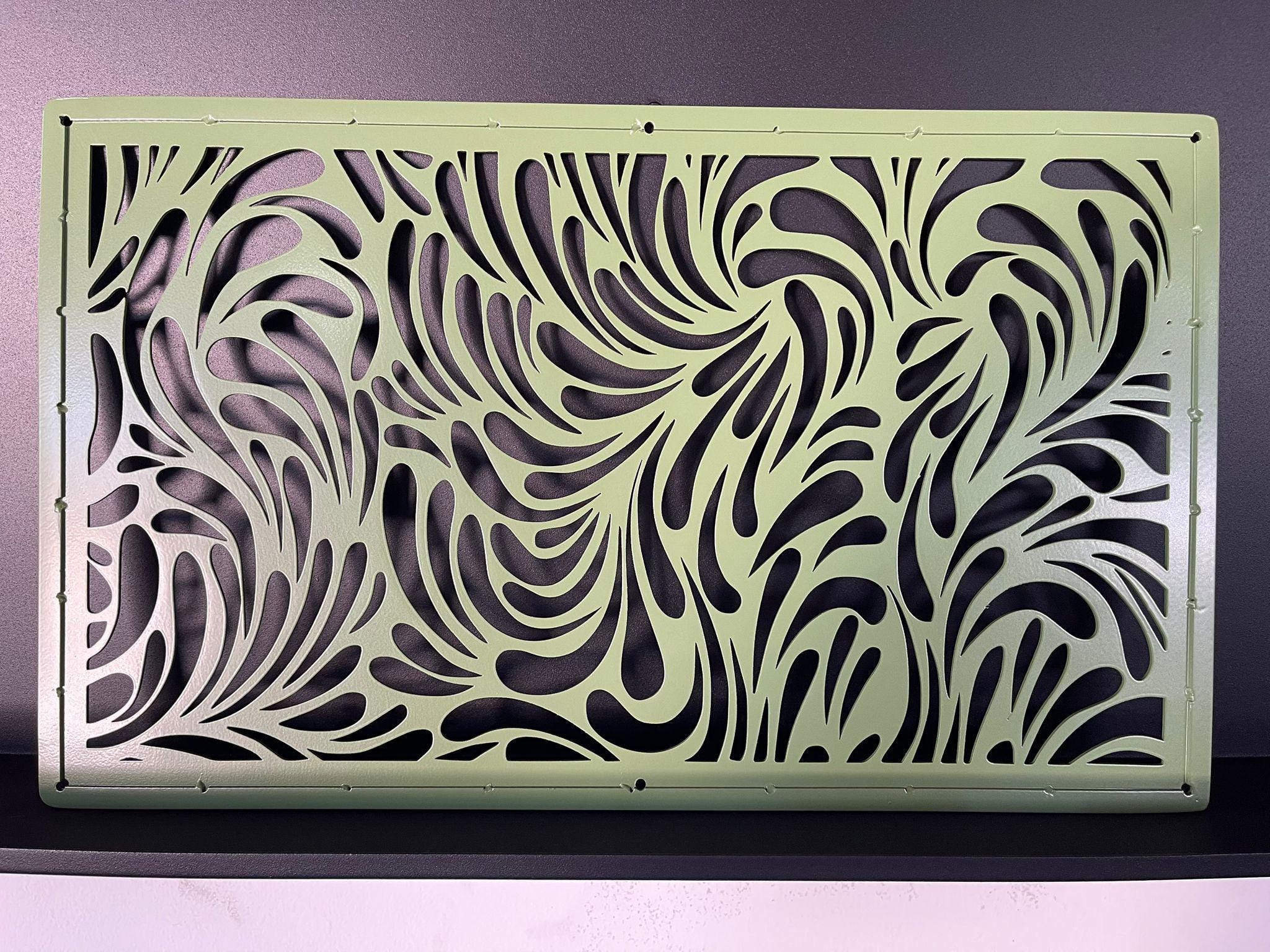 Custom Metal Ventilation Grilles – Flat Air Grilles With Personalized ...