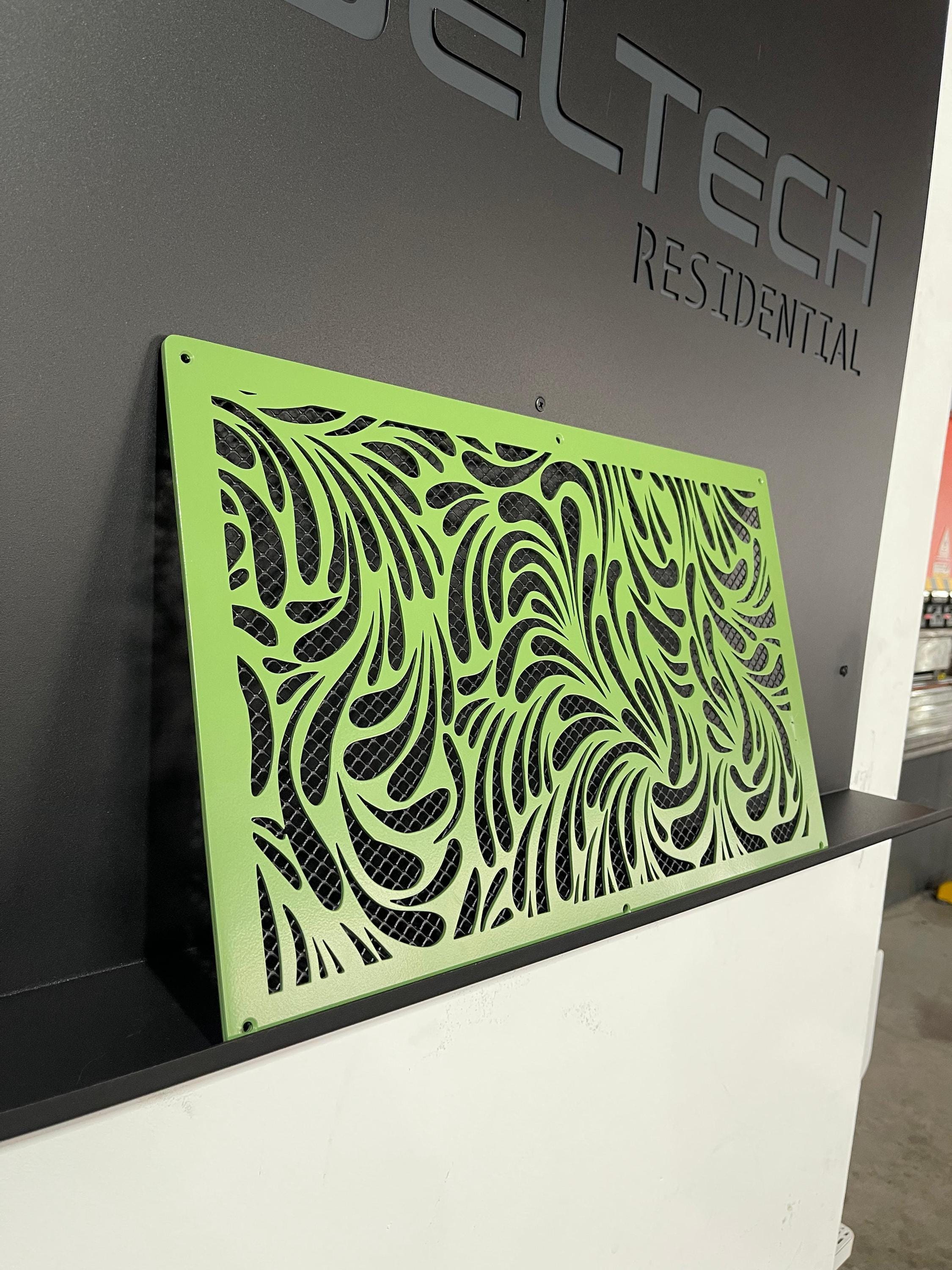 Custom Metal Ventilation Grilles – Flat Air Grilles With Personalized ...