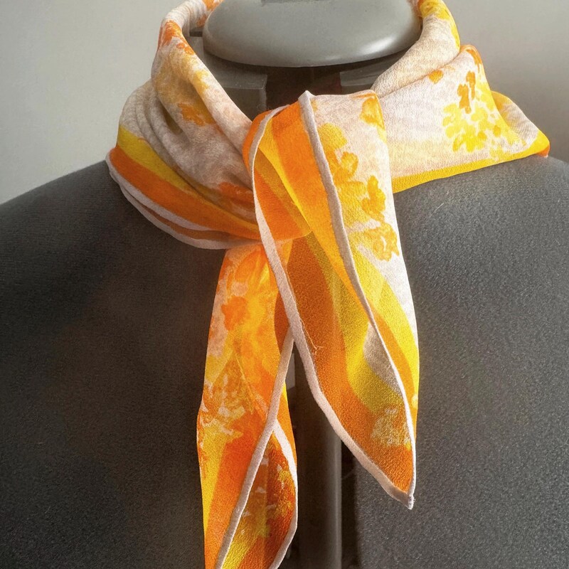 60s Scarf - Etsy