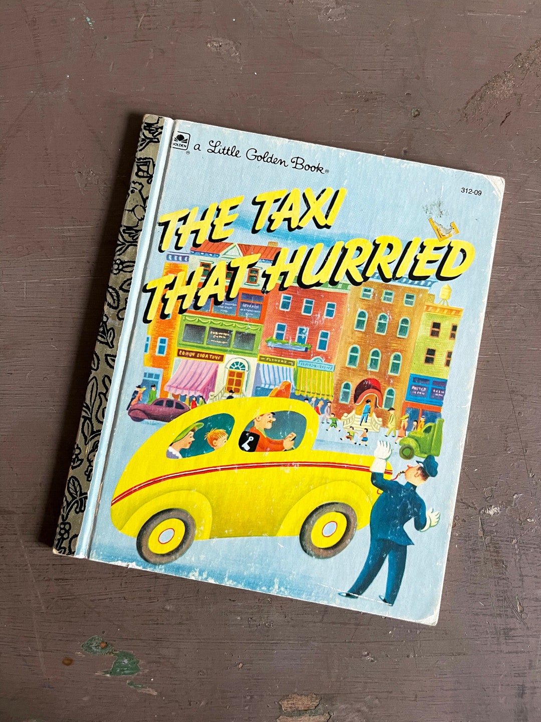 The Taxi That Hurried Little Golden Book Copyright 1973, Little Golden ...