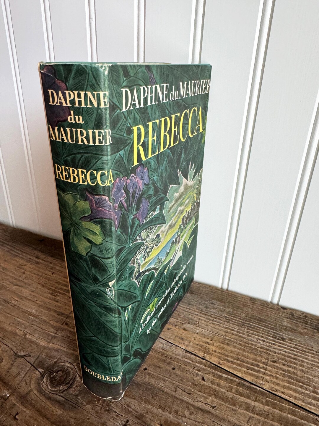REBECCA by Daphne Du Maurier 1938 Book Club Edition With Dust Jacket ...