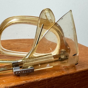 Mid Century Titmus Z87 Glasses With Safety Shields, Titmus Glasses, Mid ...