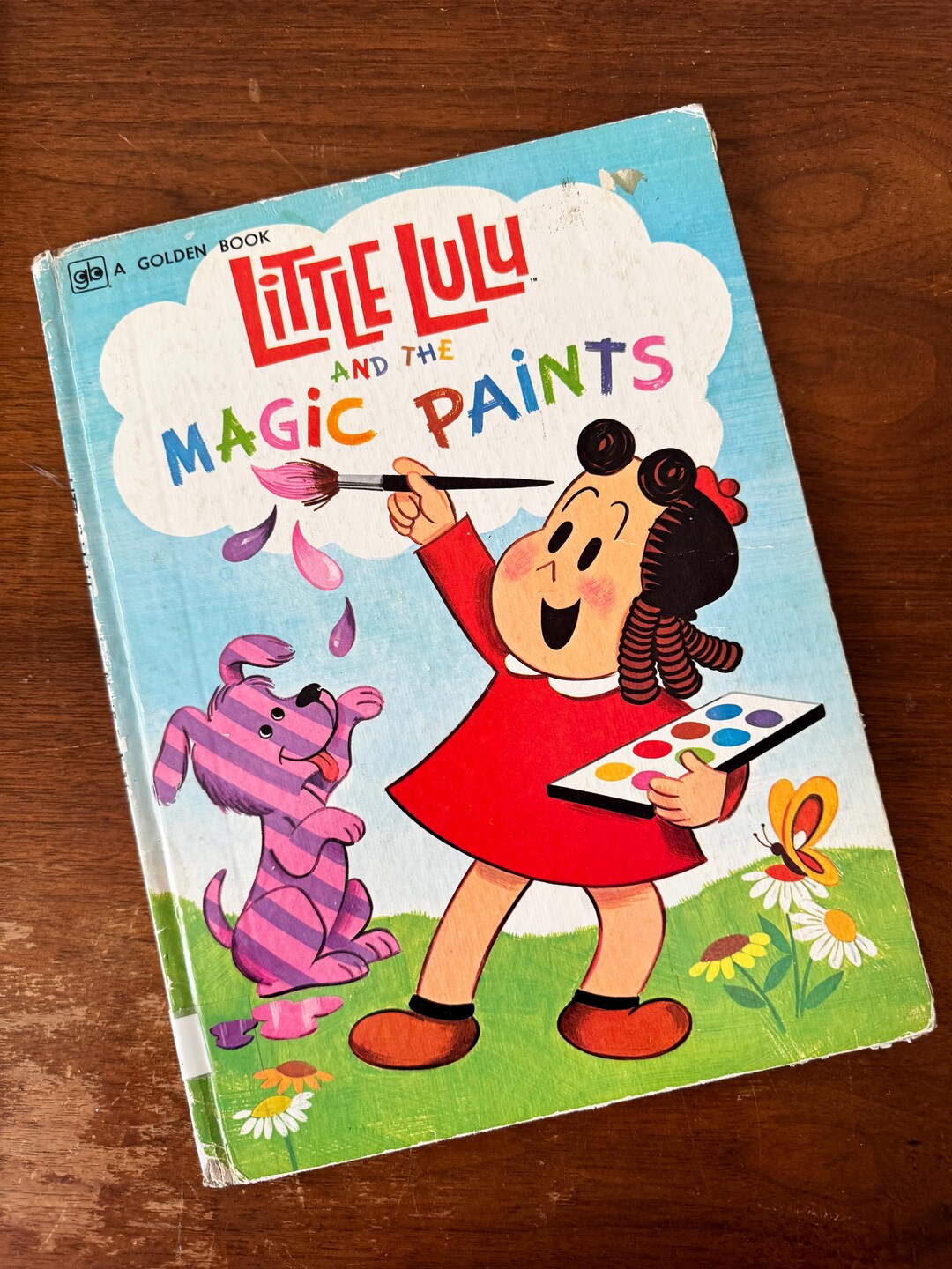 1974 LULU and the Magic Paints by Arnold Drake A Golden Book by Western ...