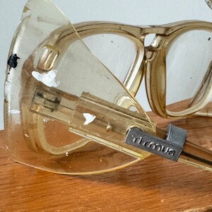 Mid Century Titmus Z87 Glasses With Safety Shields, Titmus Glasses, Mid ...