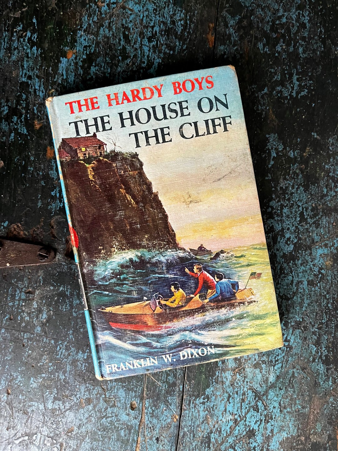 The Hardy Boys Series the House on the Cliff 1959 No 2 Young Adult ...